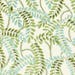 Thibaut Augusta Wallpaper - Green & Blue Leaf Print (9yd Double Roll ...