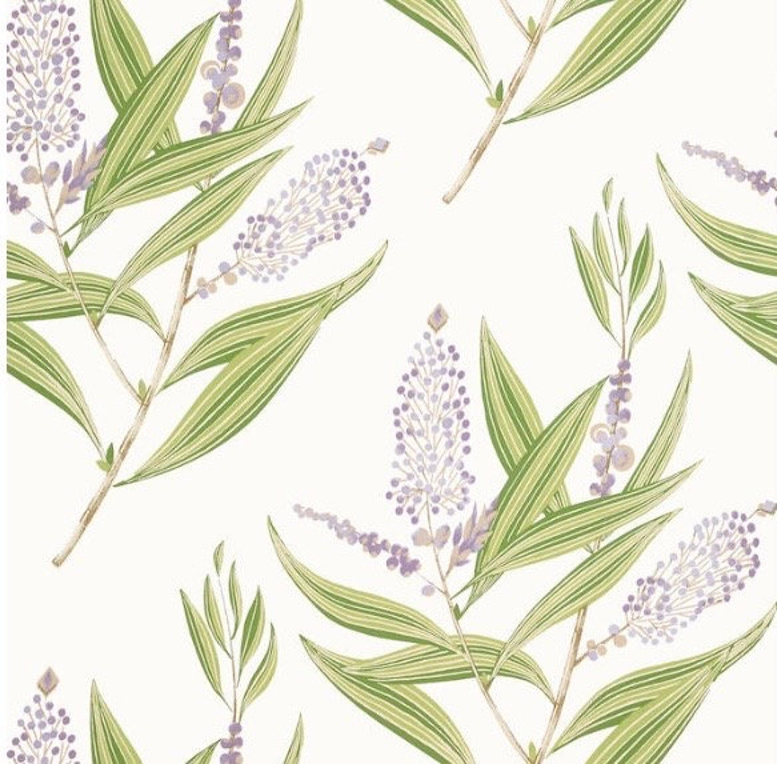 Designer Winter Bud Wallpaper (packaged in Double Rolls) (other Colors ...