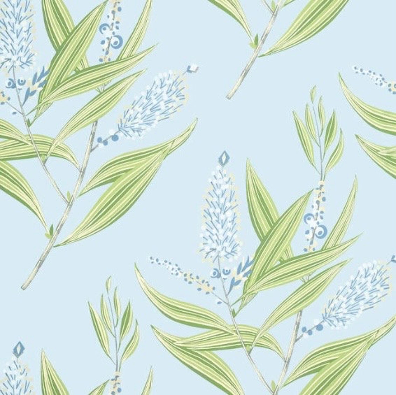 Designer Winter Bud Wallpaper (packaged in Double Rolls) (other Colors ...