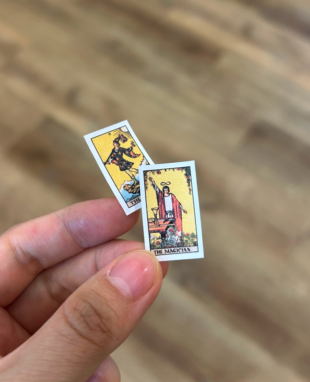 Mini Tarot Card Stickers - Classic Rider Waite 78 Card Full Tarot Deck ...