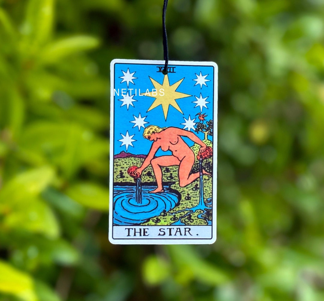 The Star [bundle] - Car Fresheners Tarot Card, Tarot Freshie Decor ...