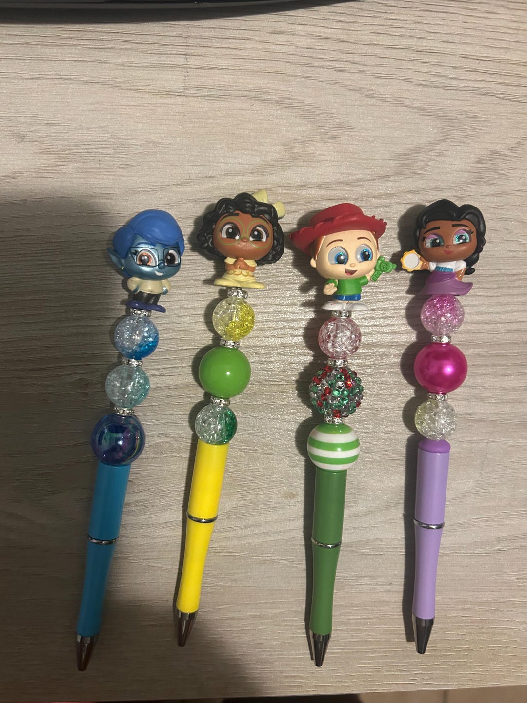 Doorables Beaded Pen Character Pens Novelty Beaded Pen, Gift for ...