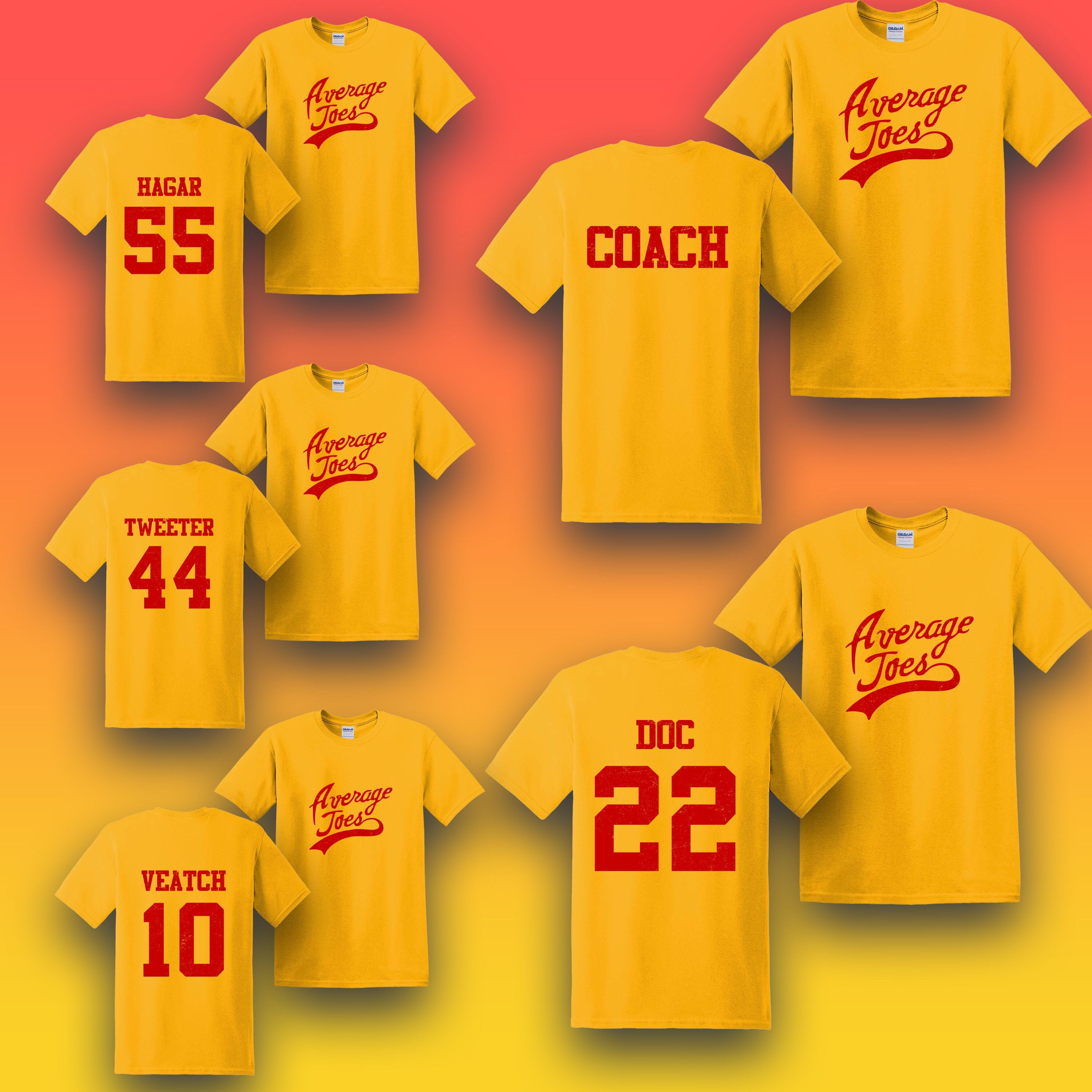 Average Joes Dodgeball Uniform