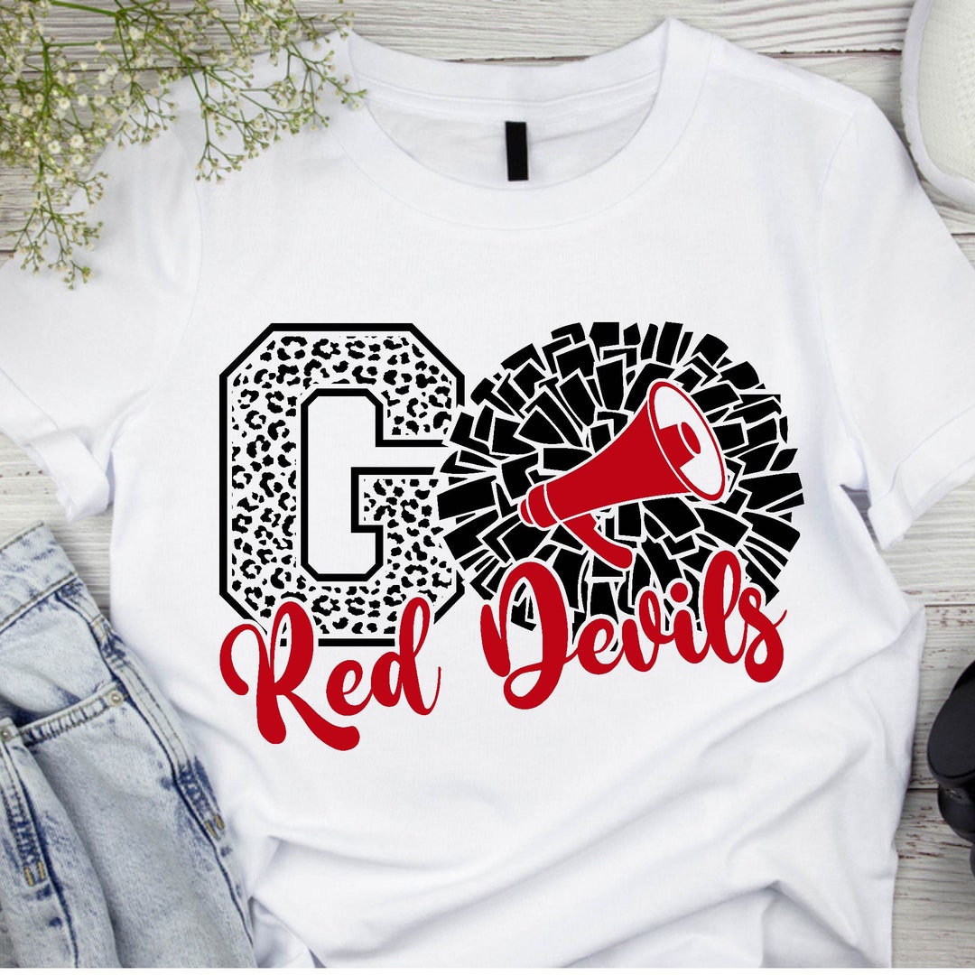 Red Devils Svg Red Devil Svg Red Devils Football Svg Red Devils Cheer ...