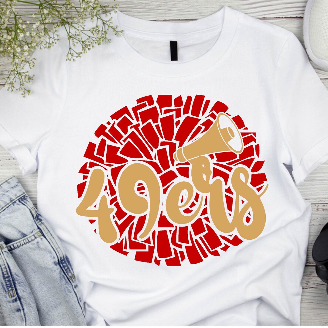 49ers Svg, 49er Svg, 49ers Football Svg, 49ers Cheer Svg, 49ers,mascot ...