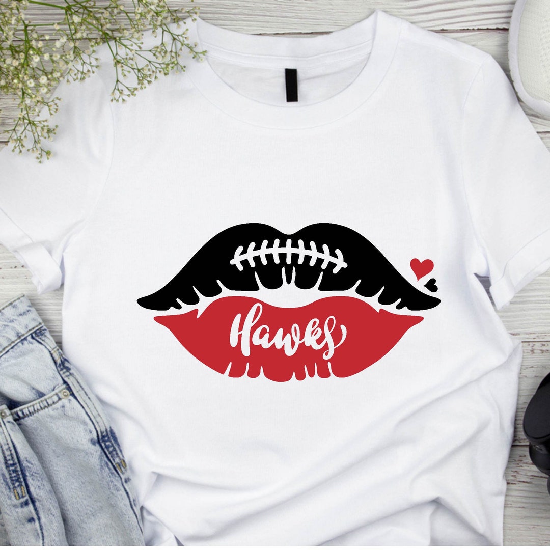 Hawks Svg Hawk Svg Hawks Football Svg Love Hawks Svg Hawks Lips Svg ...