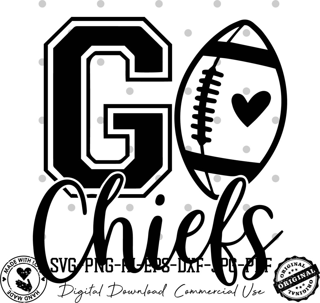 Chiefs SVG Chief Svg Chiefs Svg Football Svg Football Mascot Game Day ...