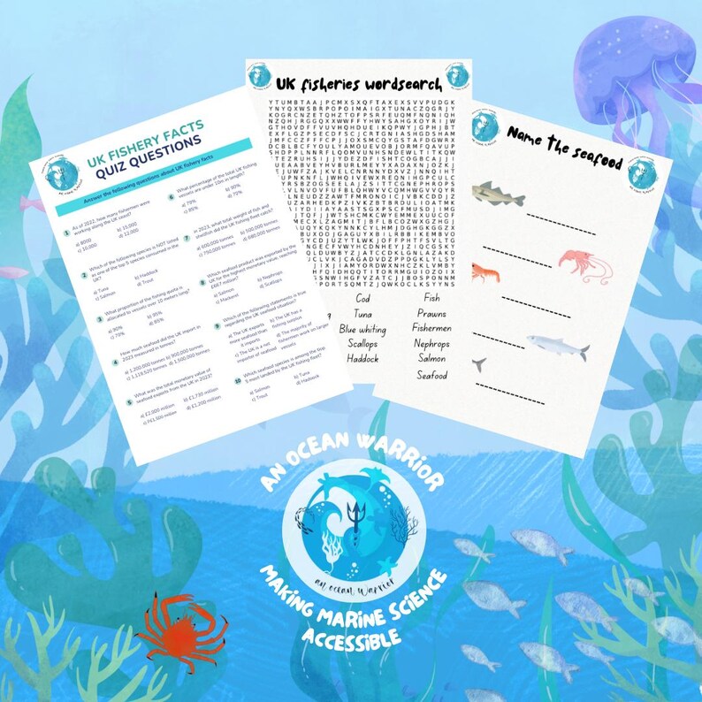 UK Seafood Facts Educational Pack | Personal Curriculum | Ocean ...