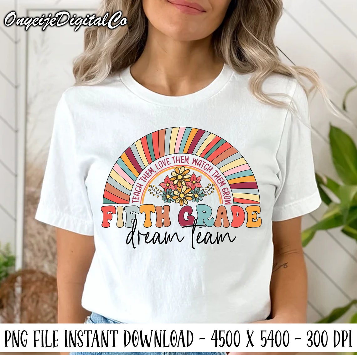 Fifth Grade Dream Team Png 5th Grade Teacher Png Fifth Grade - Etsy