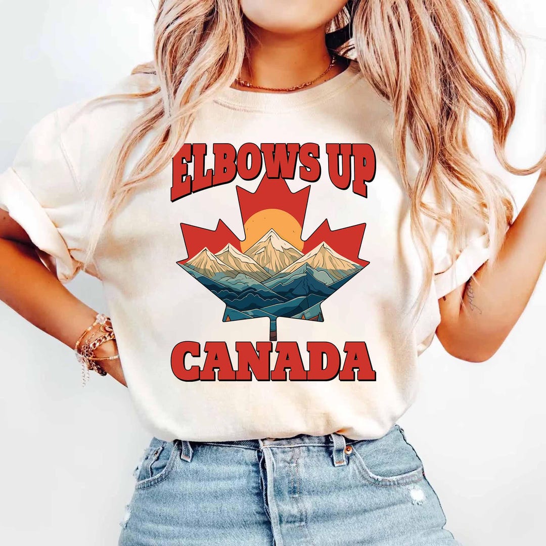 Elbows up Canada Shirt, Elbows up Est 1867 Shirt, Elbows up Gloves off ...