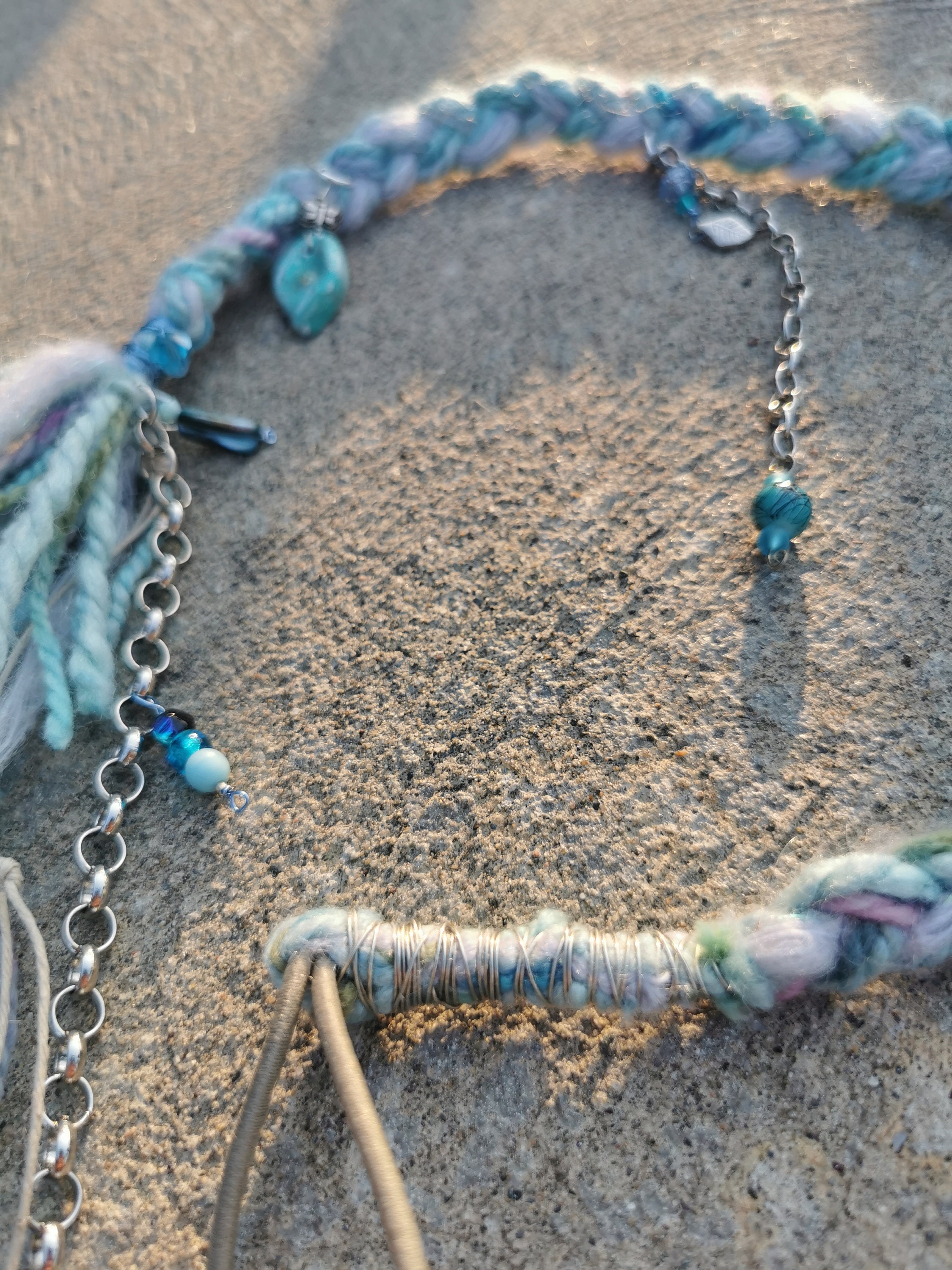 Dread Wrap Hair Wrap One of a Kind Long Single Ended Dread - Etsy