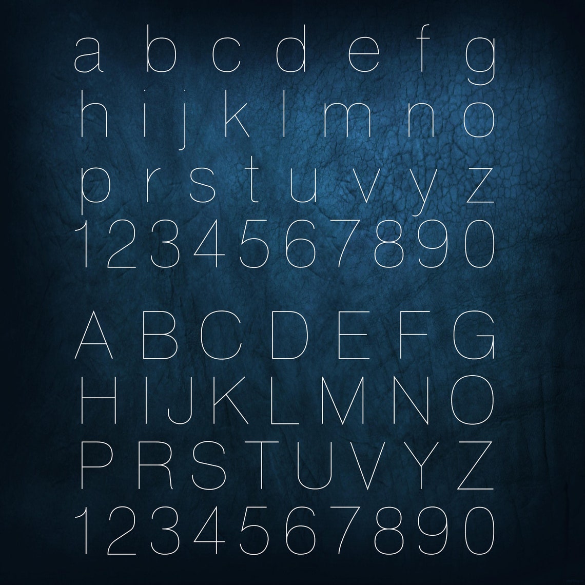 Arial Line Font, Single Line Center - Etsy