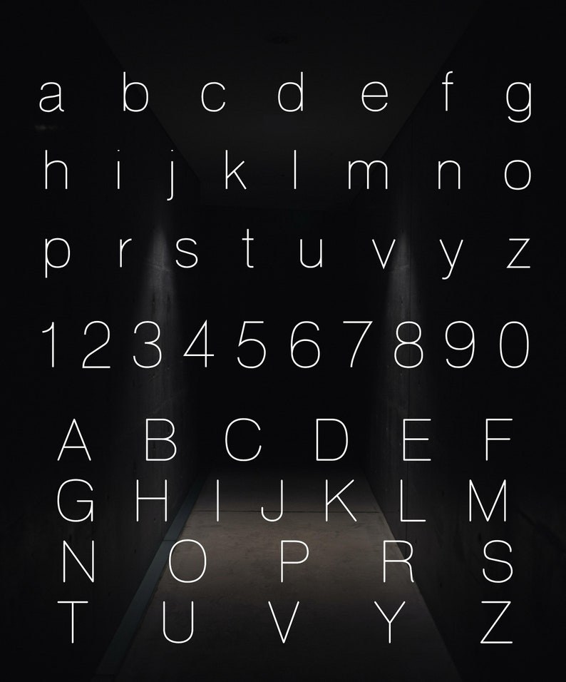 Swis721bt Line Font, Single Line Center - Etsy