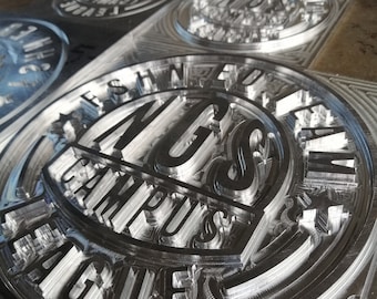 Aluminum Mold... Embossing Work With Press Machine for Fabric Textile ...