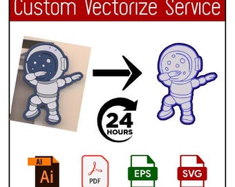 Custom Vectorize Service, Images to SVG, Image to Vector, Silhouette ...