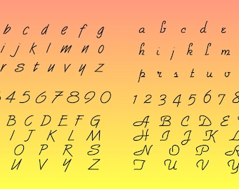 Arial Line Font, Single Line Center - Etsy UK