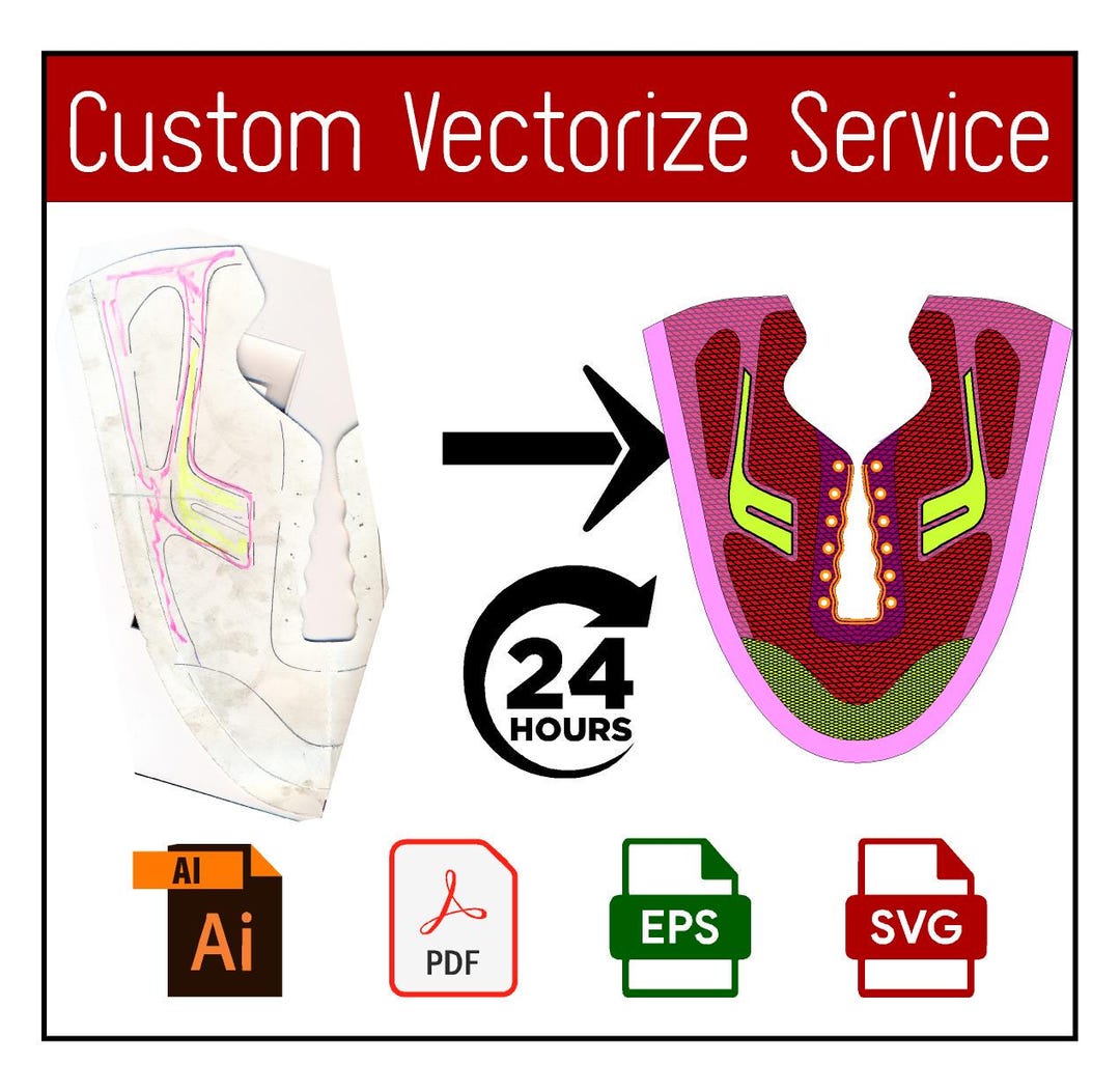 Custom Vectorize Service, Images to SVG, Image to Vector, Silhouette ...