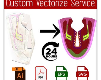 Custom Vectorize Service, Images to SVG, Image to Vector, Silhouette ...