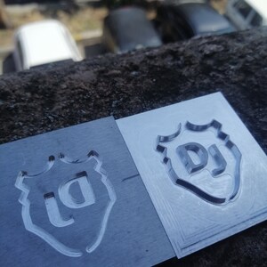 Aluminum Mold... Embossing Work With Press Machine for Fabric Textile ...