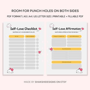 Buy Self-love Club Printable Journal: Journey to Loving Yourself Online ...