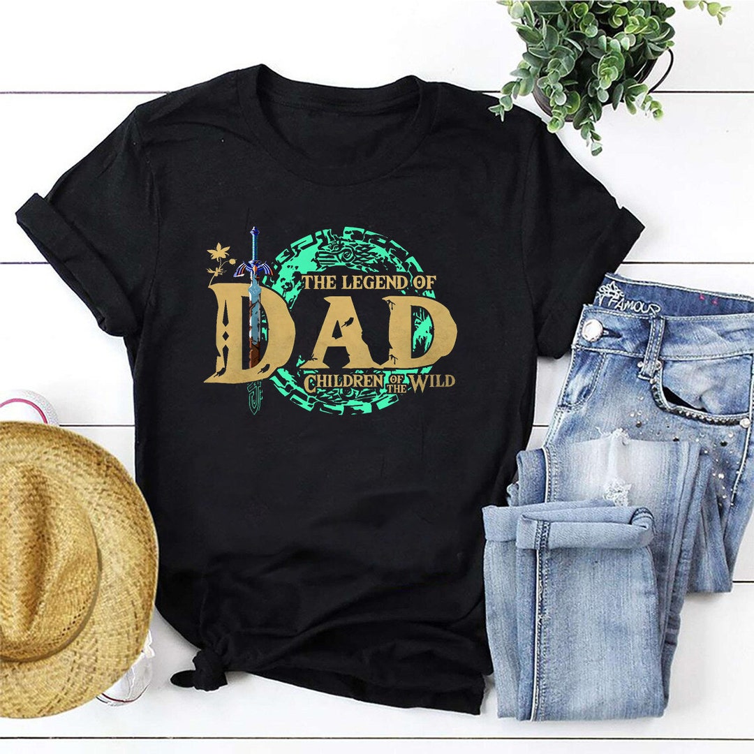 The Legend of Dad Children of the Wild Father's Day T-shirt - Etsy