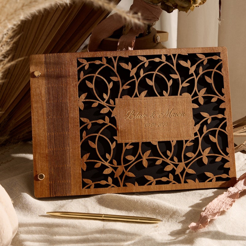Vintage Guest Book - Etsy