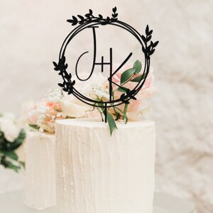 Personalized Cake Topper, Custom Names Cake Topper, Mr and Mrs Cake ...
