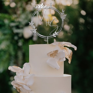 Personalized Cake Topper, Custom Names Cake Topper, Mr and Mrs Cake ...