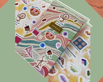 Fiber Arts Stickers for Knitting Crochet Weaving Sewing Quilting ...
