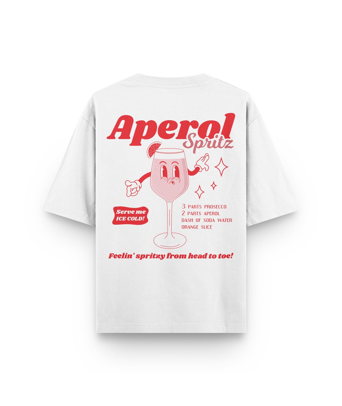 Oversized Aperol Spritz T Shirt, Unisex T Shirt, Aperol Drink Shirt ...