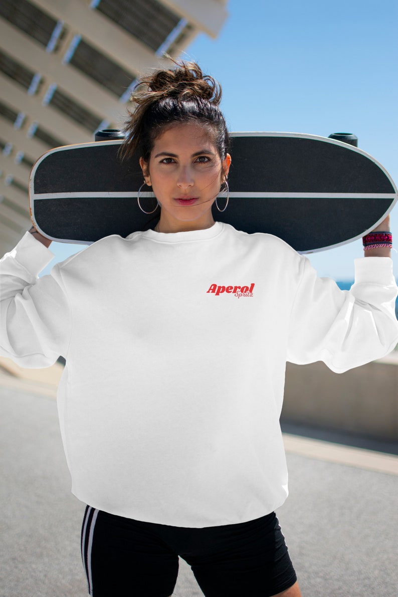Aperol Spritz Sweatshirt, Unisex Sweater, Feeling Spritzy Sweatshirt ...