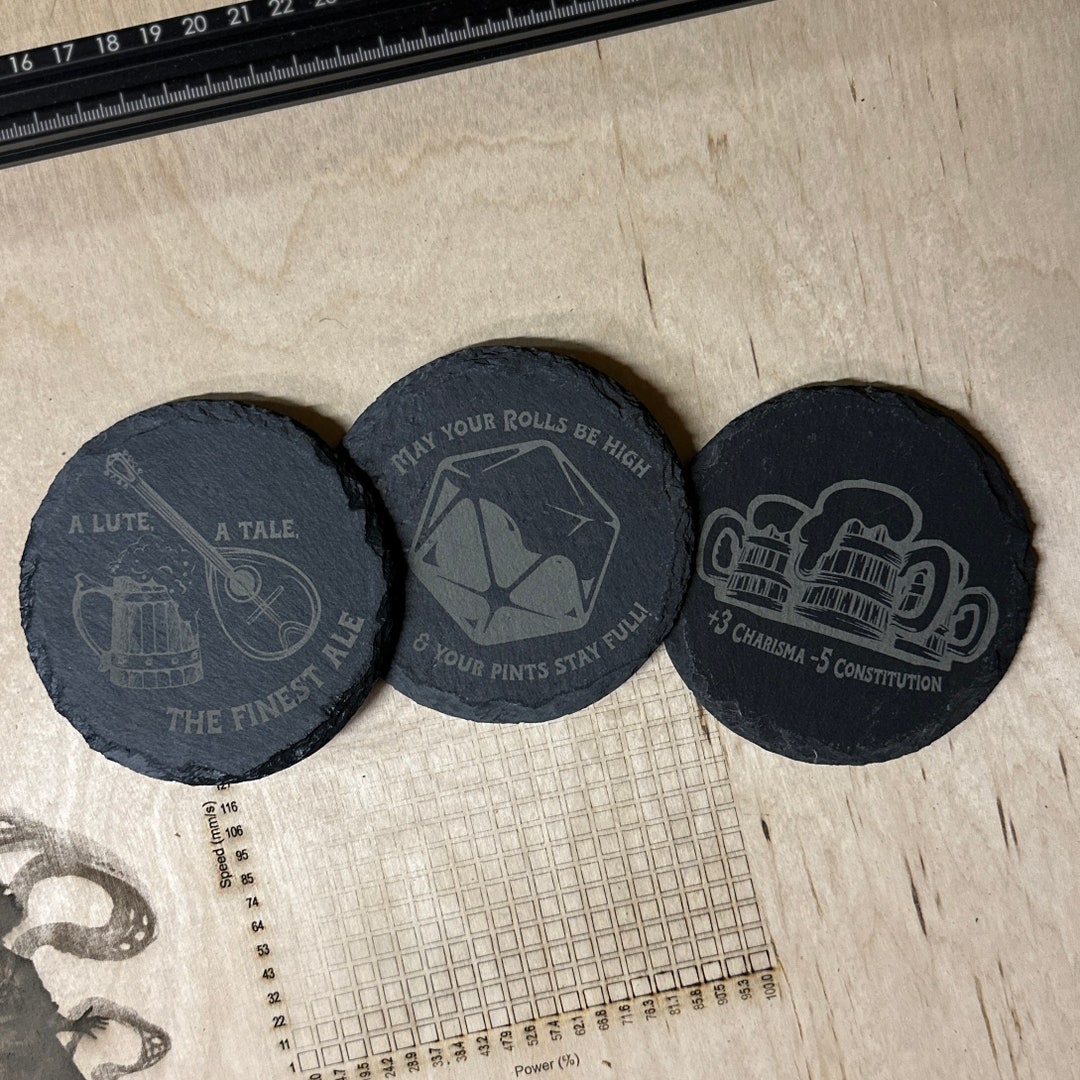 Dnd Tavern Stone Coaster Christmas Gift, Dungeons and Dragons ...