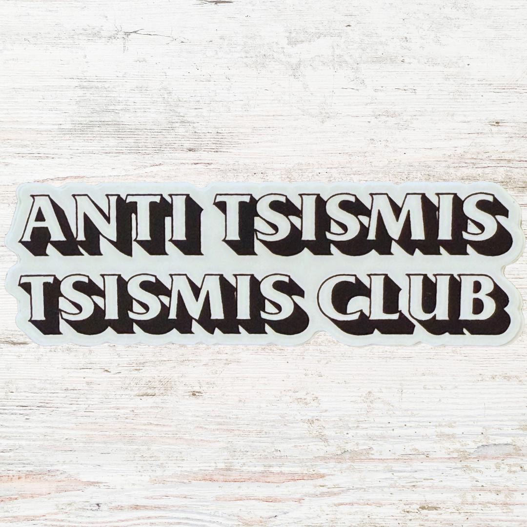 Anti Tsismis Tsismis Club Sticker - Etsy