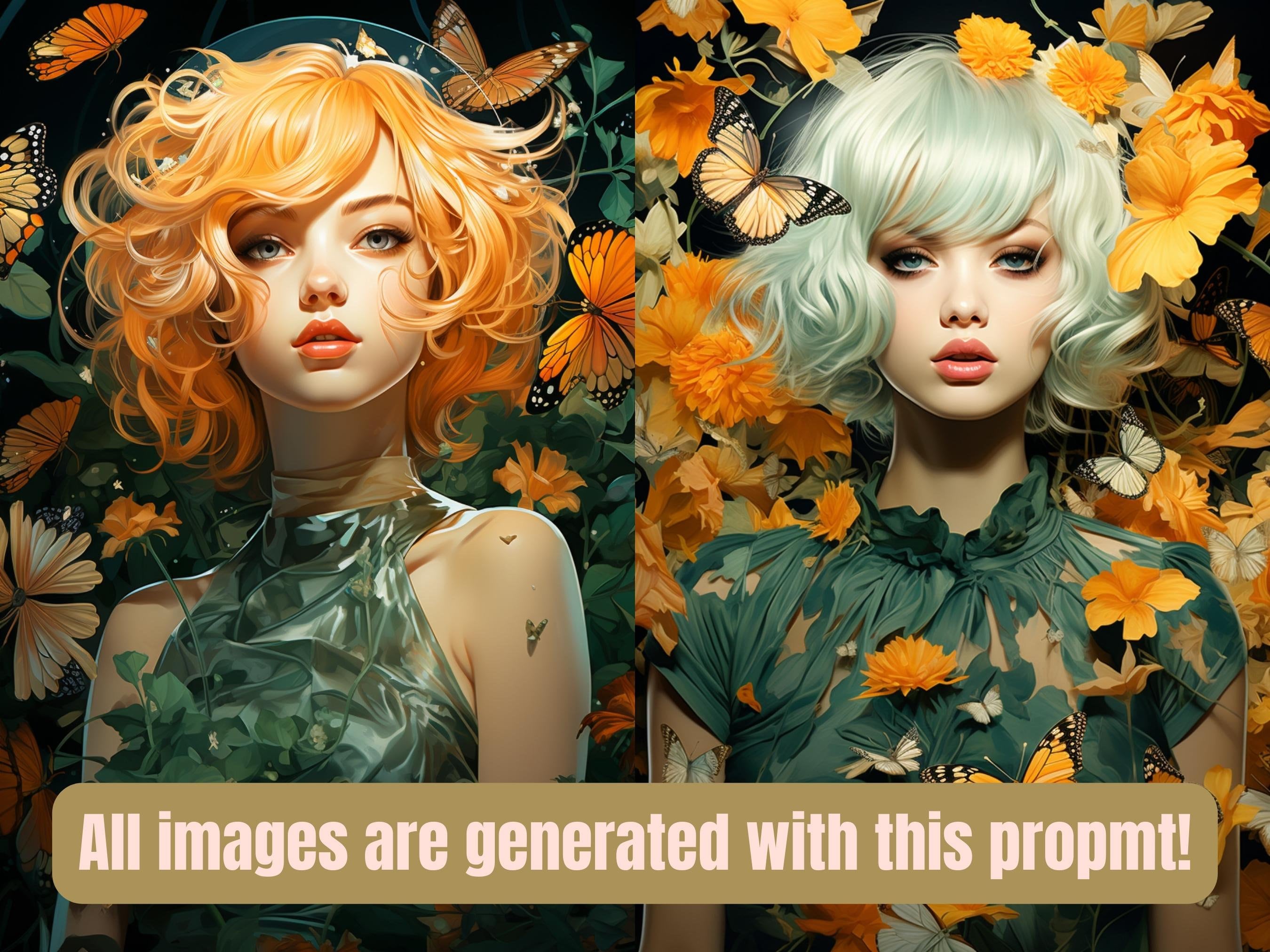 Midjourney Prompt "summer Queen Portraits" | Women's Portrait Poster ...