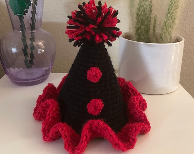 Crochet Clown Hat - Etsy