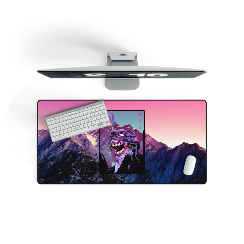 Neon Genesis Evangelion Unit-01 Desk Mat Berserk Mode Eruption - Etsy