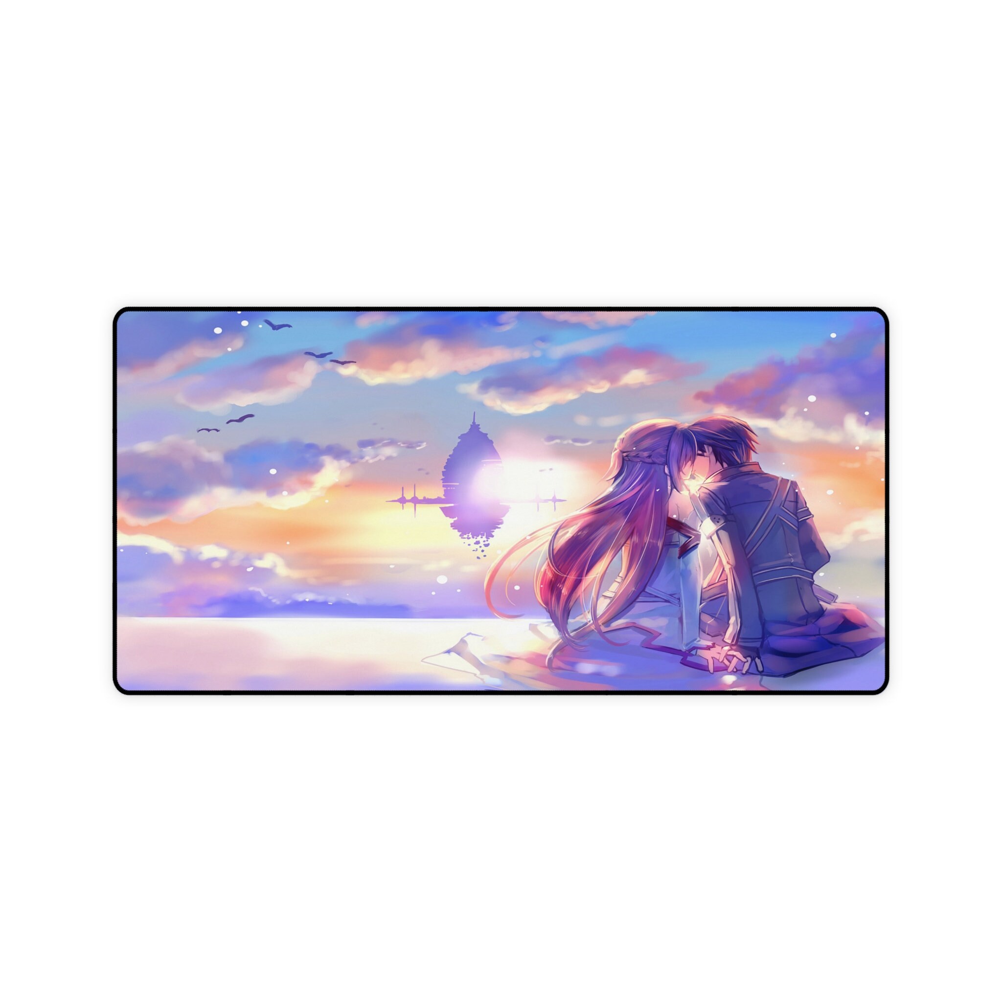 Sword Art Online Desk Mat: Kirito & Asuna's Skyward Kiss World of ...