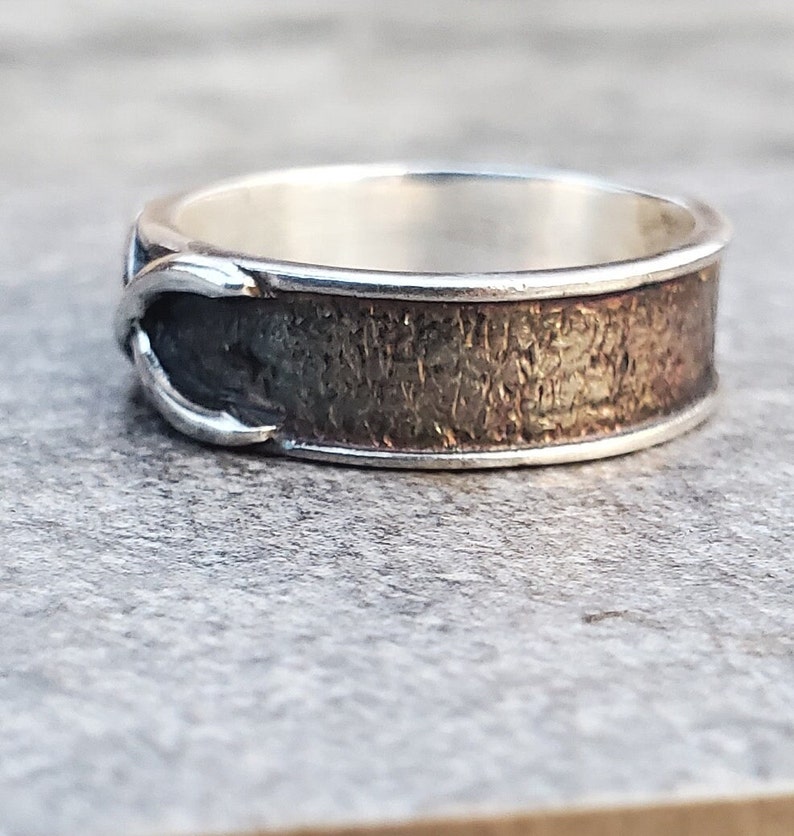 Goku Black Time Ring, Handmade Textured Oxidised Goku Ring, Eternal ...