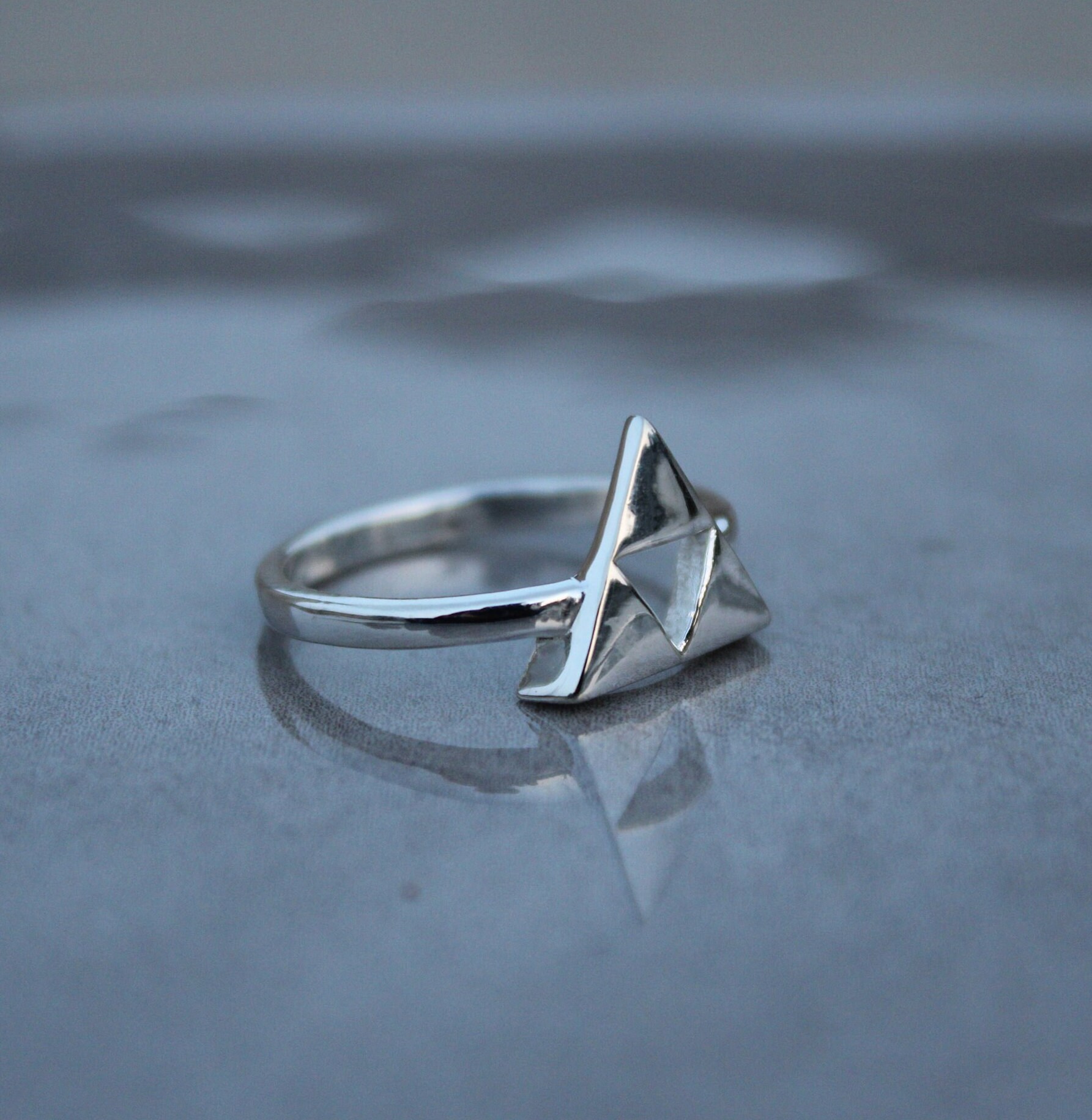 Legend of Zelda Triforce Ring, Triforce Gamer Ring, Zelda Gold Ring ...
