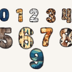 Cowboy Doodle Letters Inc Clipart BONUS Pack, Cowboy Alphabet/numbers ...