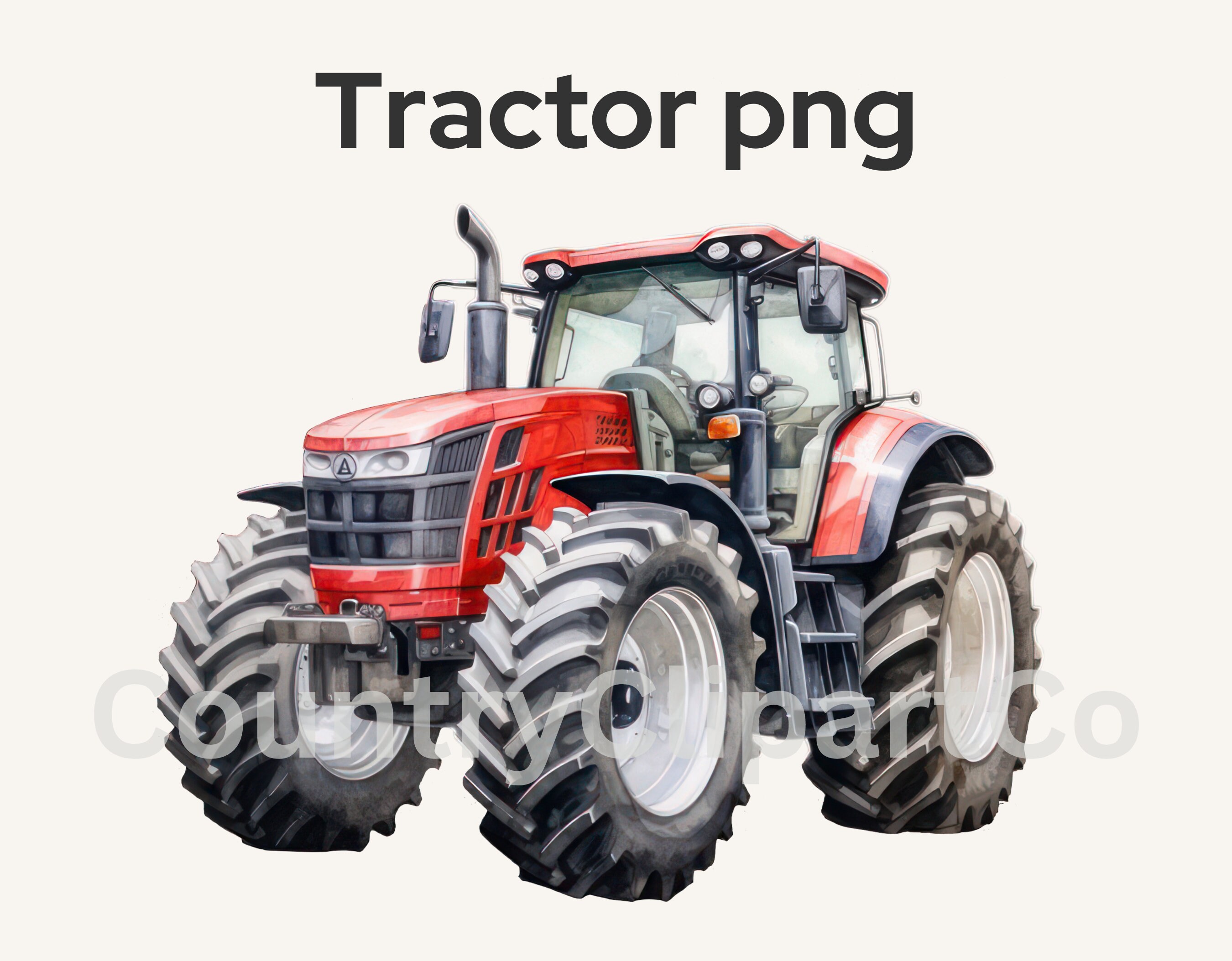 Farm Tractor Png Sublimation Design, Farming, Agriculture, Western ...