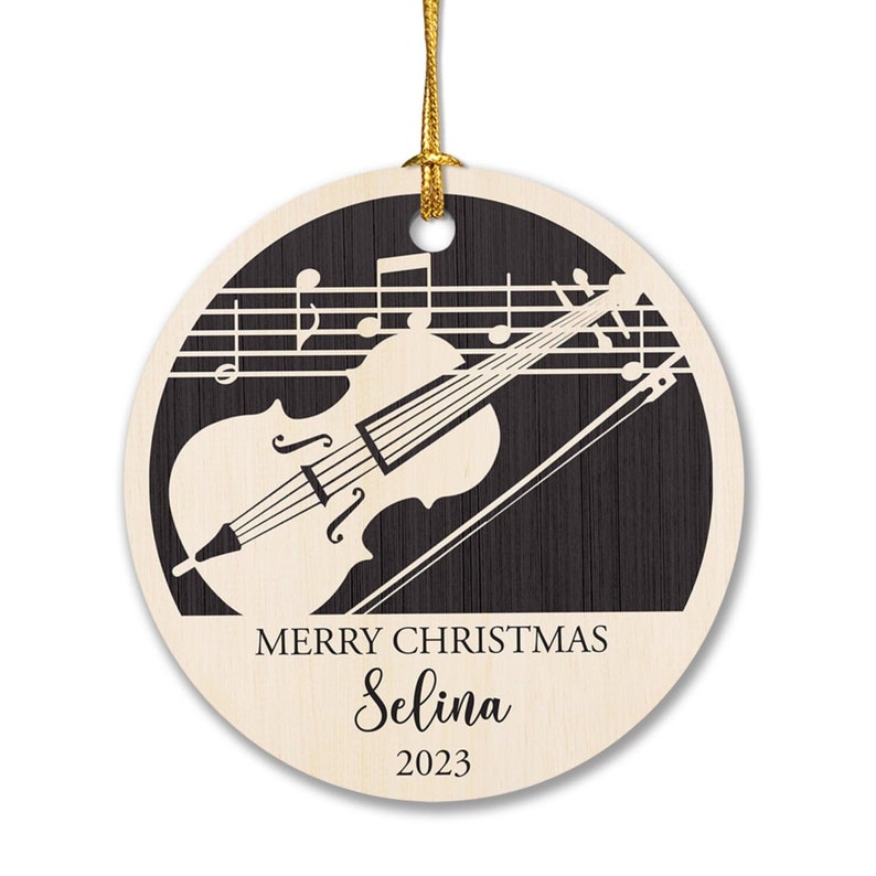Cello Instrument Christmas Ornament Gifts for Cellist,musical ...
