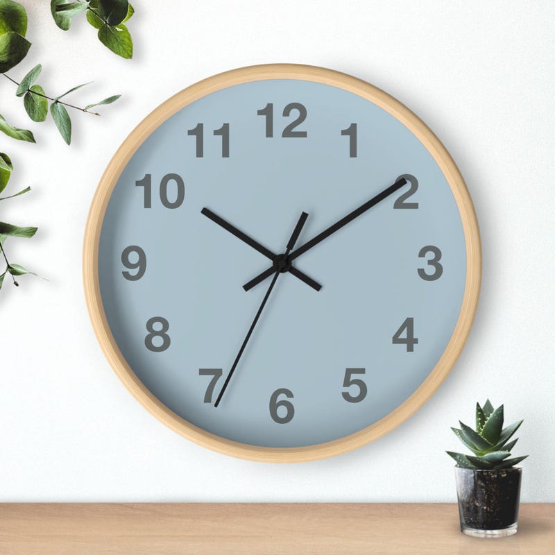 Scandinavian Clock - Etsy