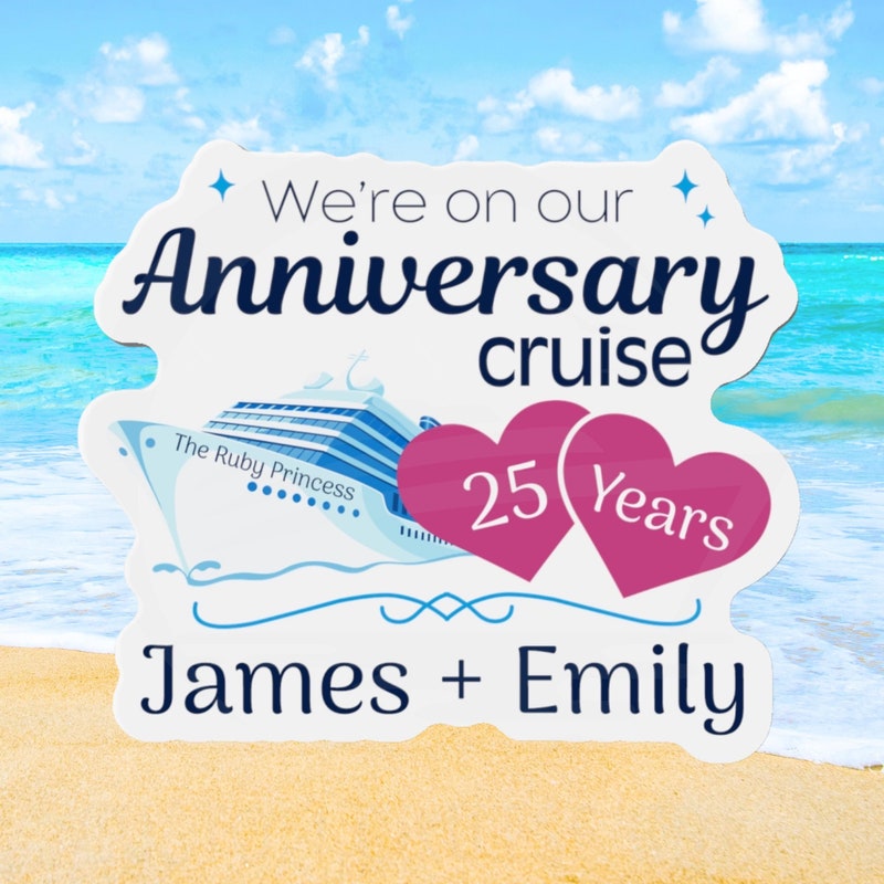 Cruise 40th Magnet - Etsy