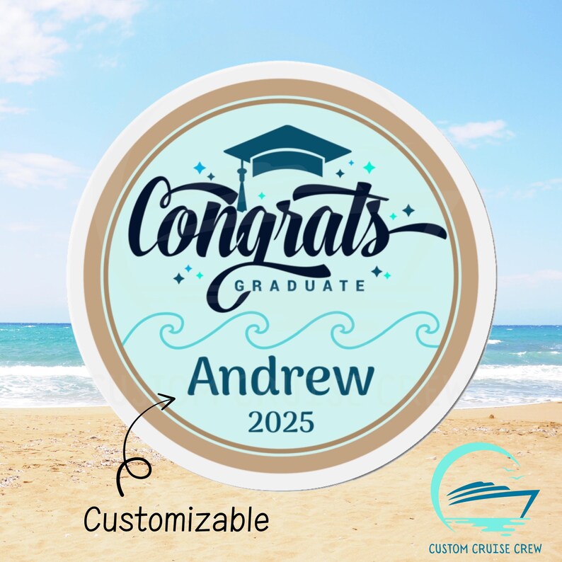 Graduation Cruise Magnet 2025 Graduation Sign Personalized Cruise ...