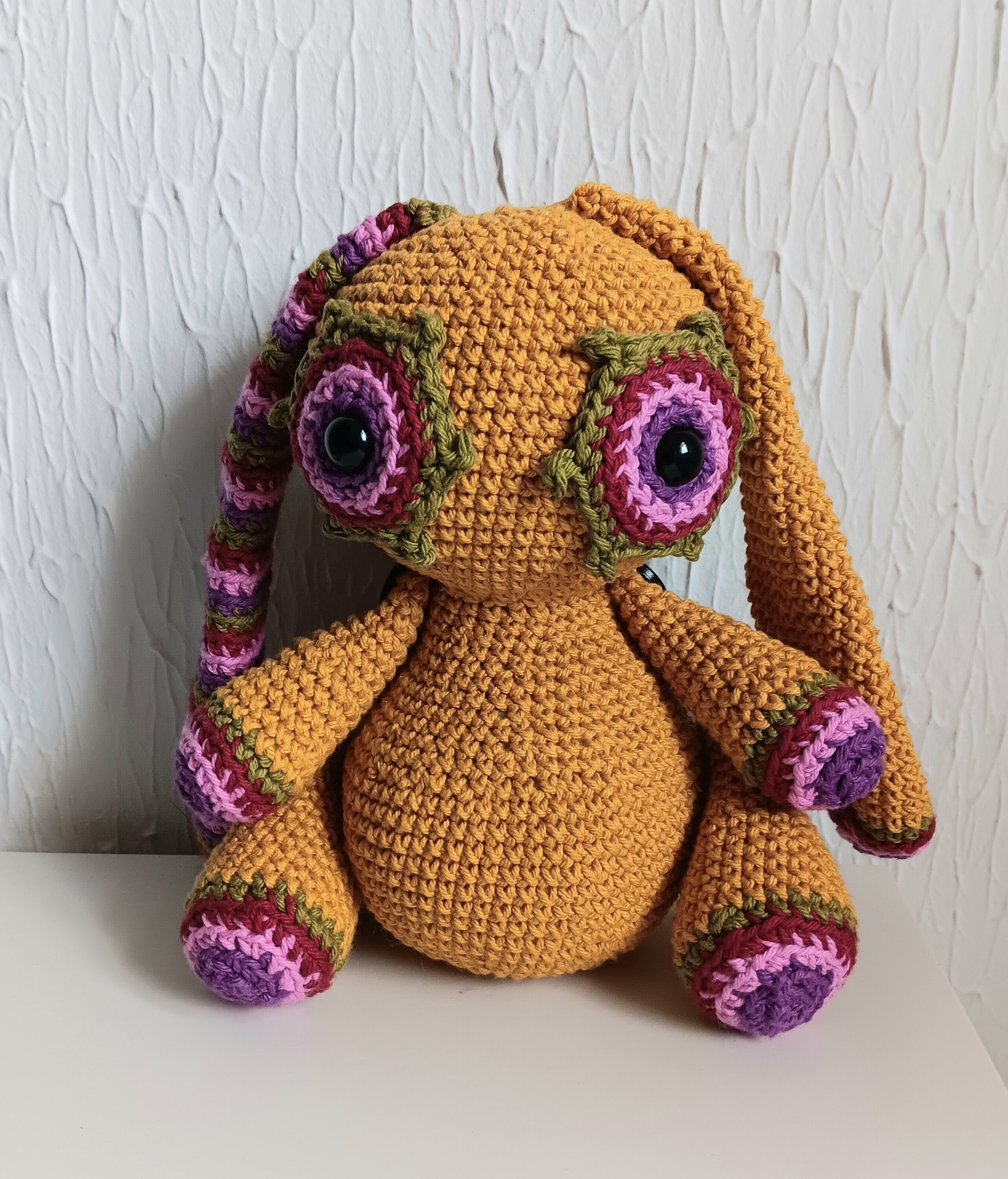 PDF DIGITAL FILE Rainbow Bunny Pattern Crochet Amigurumi - Etsy