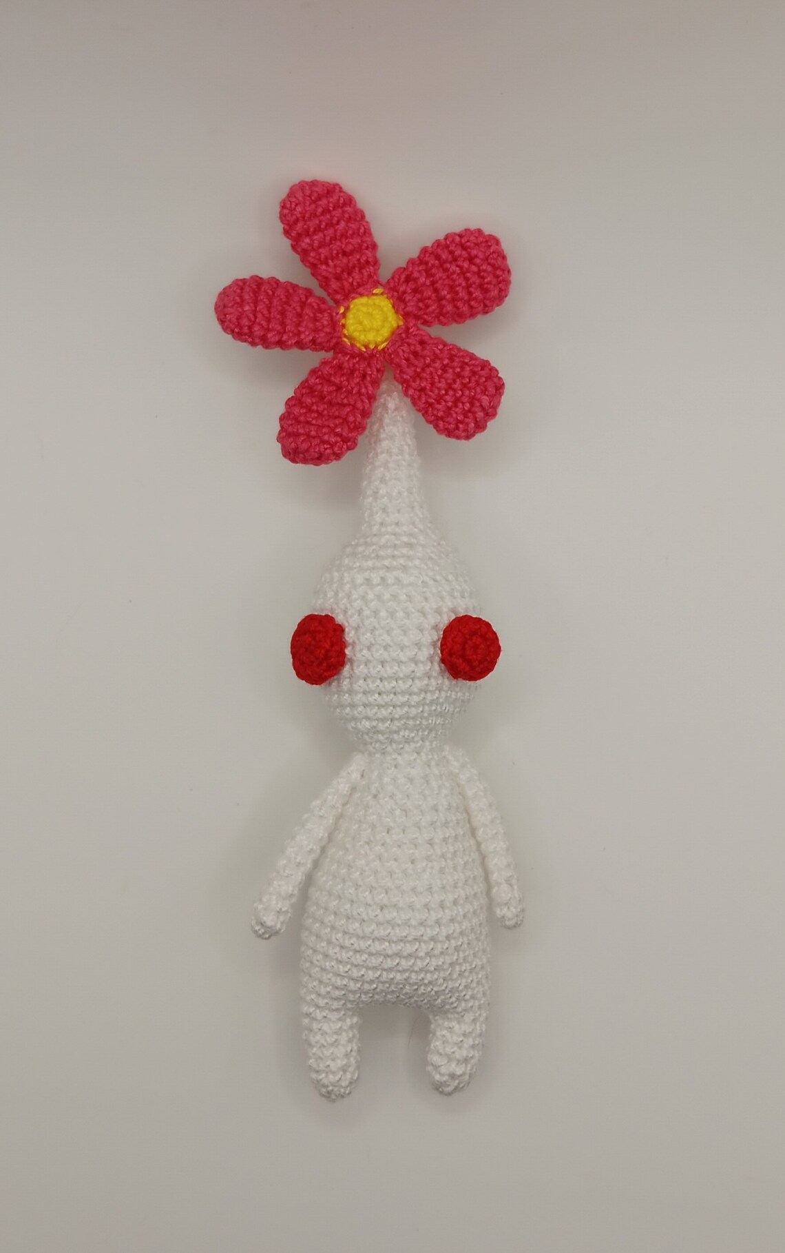 PDF DIGITAL FILE Pikmin White With Flower and Leaf Crochet Amigurumi ...