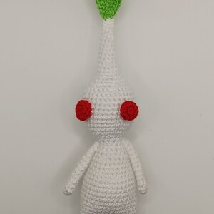 PDF DIGITAL FILE Pikmin White With Flower and Leaf Crochet Amigurumi ...