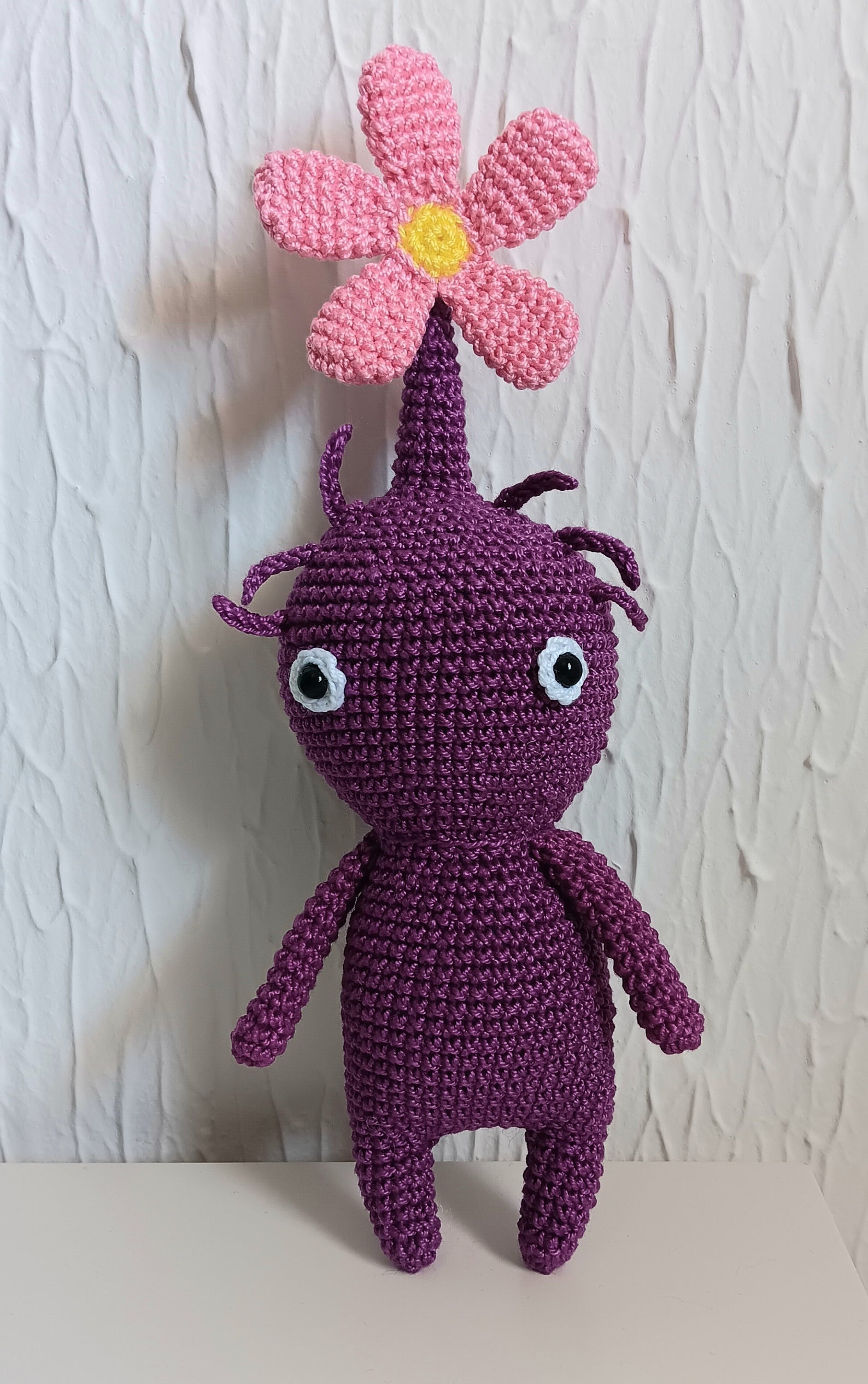 DIGITAL FILE PDF Purple Pikmin Pattern Crochet Amigurumi Doll Handmade ...
