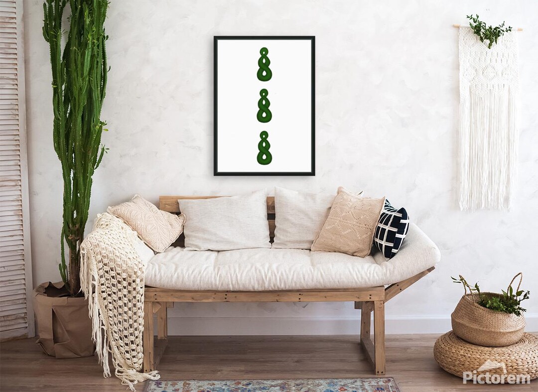 Pikorua Pounamu Drawing - Etsy